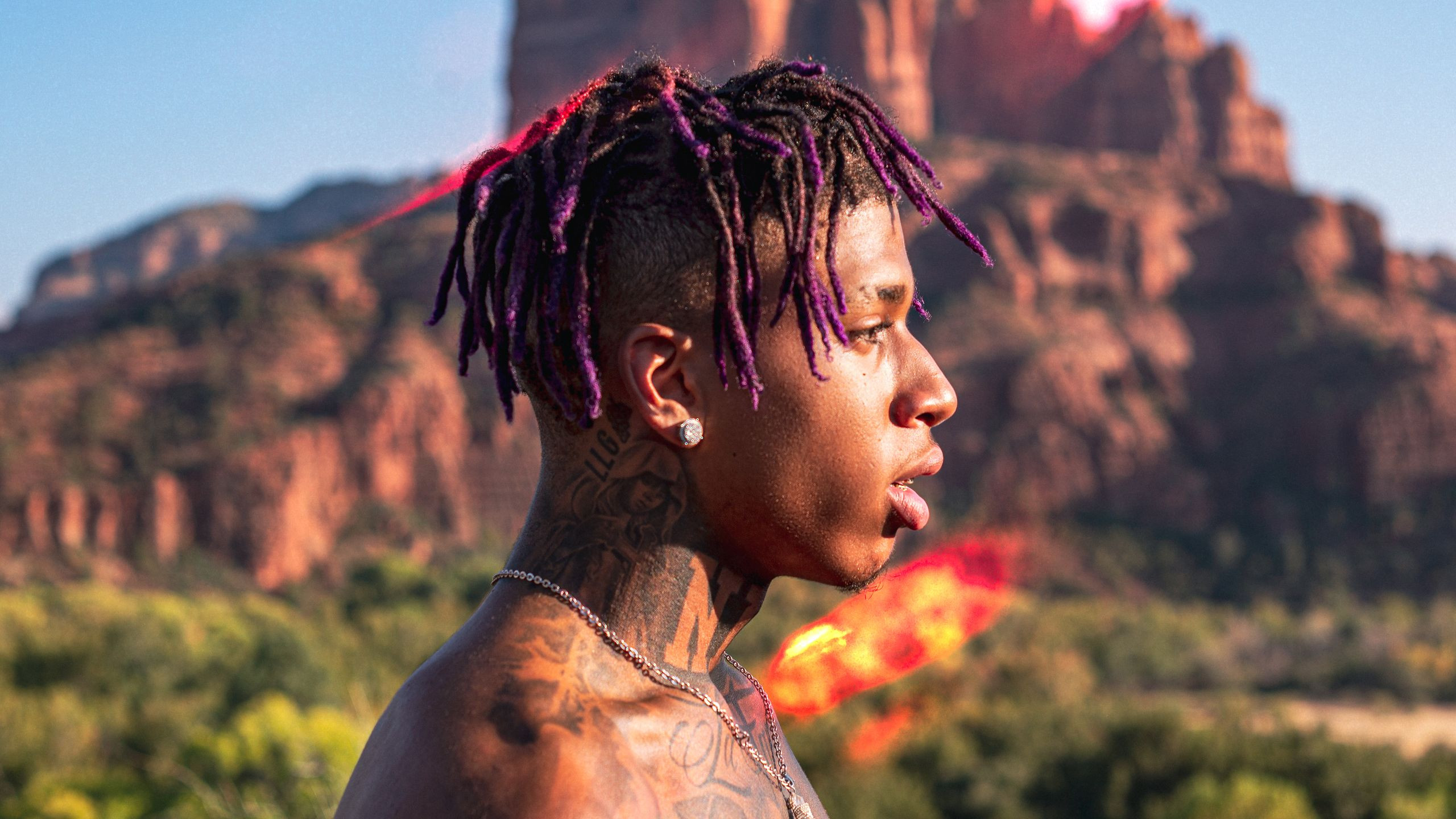NLE Choppa Takes His Beef to the Streets With “KO” Billboard Near NBA ...
