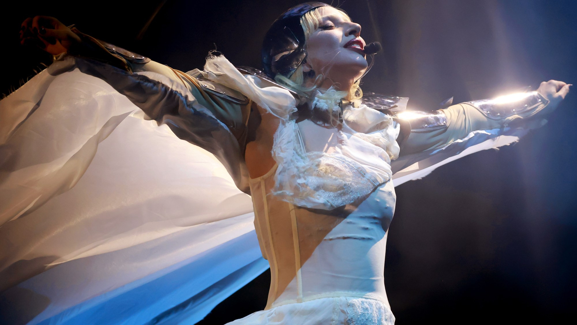 Lady Gaga Writing and Recording Music While on the Mayhem Ball Tour