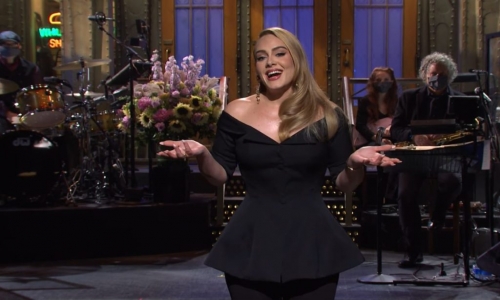 Adele Gives Update on Her New Album During SNL Monologue: Watch