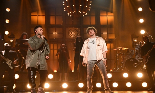 Adam Levin Makes Surprise Cameo During Jack Harlows Same Guy on SNL: Watch